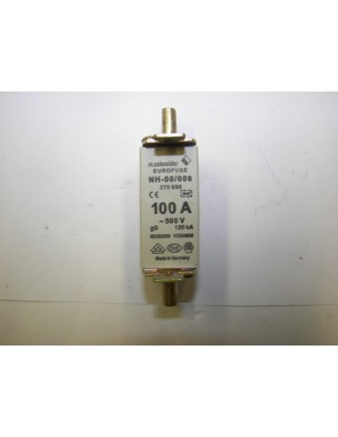 Schneider Eurofuse NH-00/000 OR 370690 100 amp 120ka 500v AC Fuse