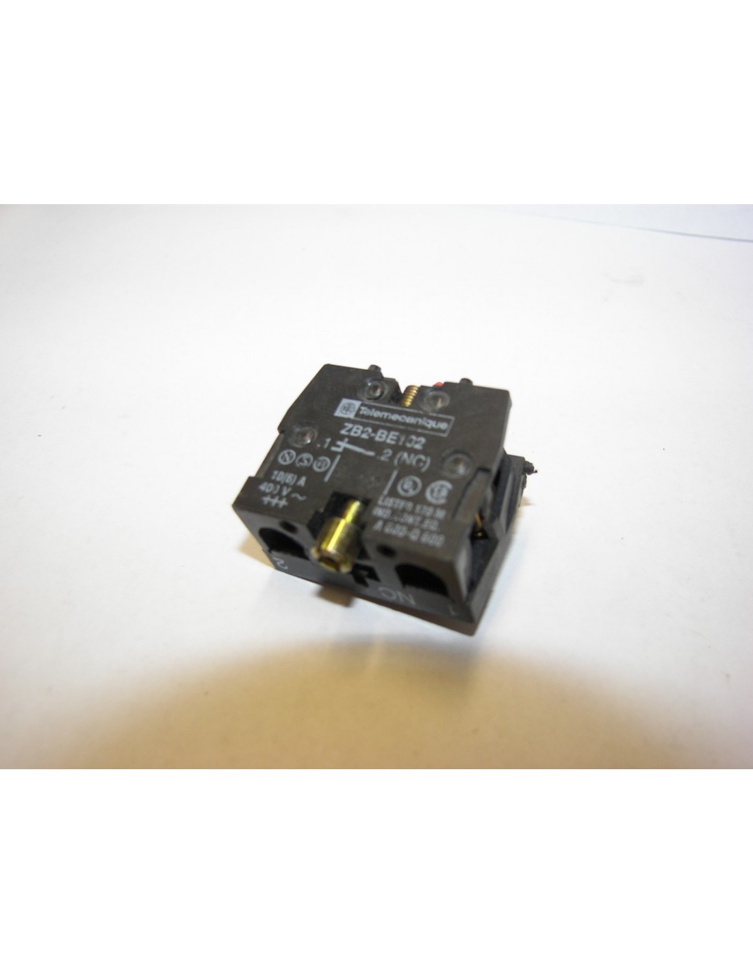 Telemecanique ZB2-BE102 N/C Contact Block 10amp