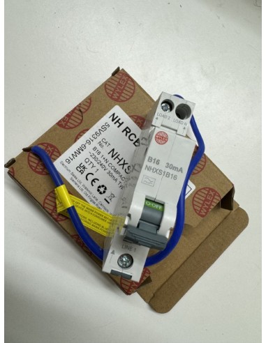 Wylex NHXS1B16 B16amp 30ma 1 Pole Rcbo Breaker